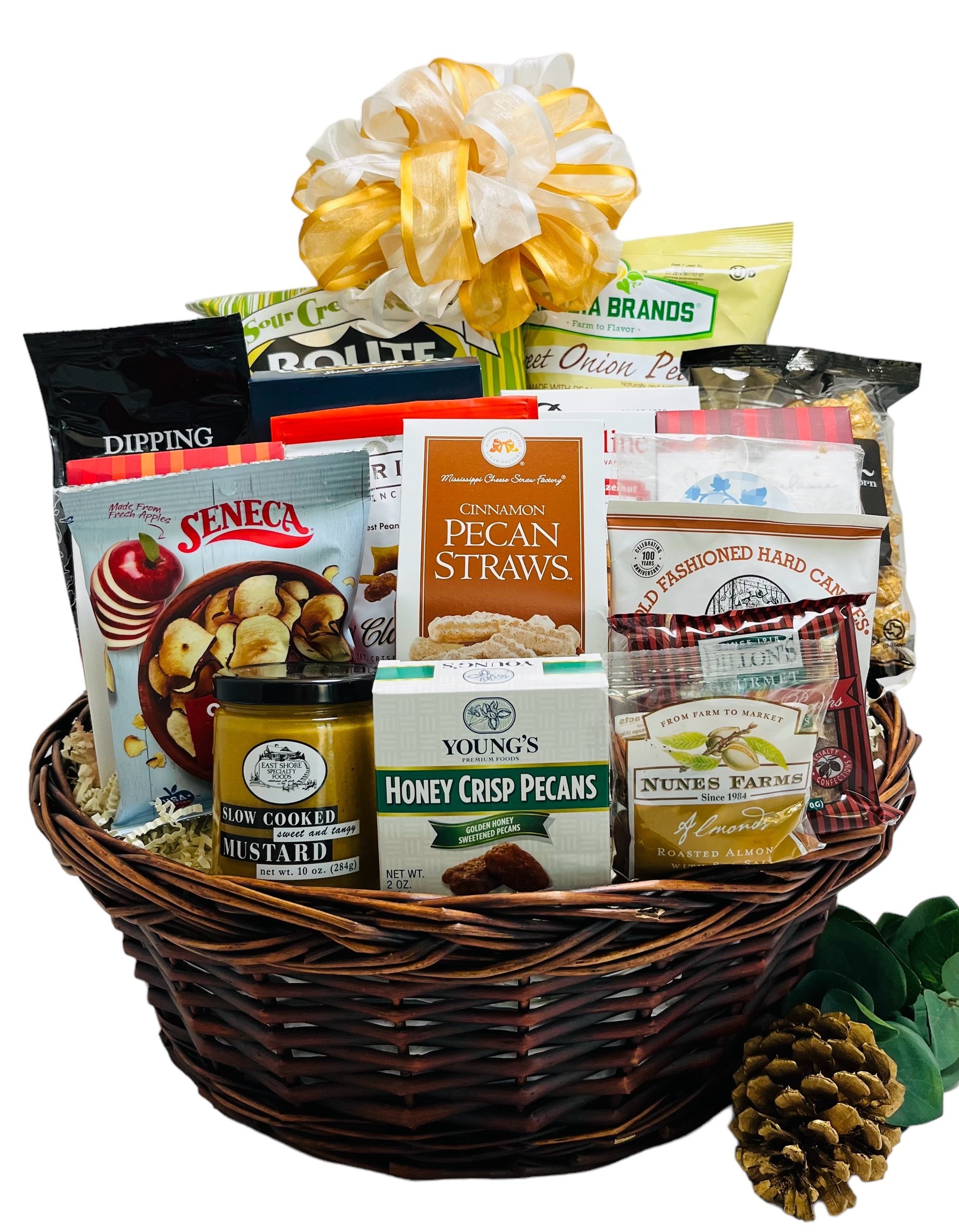 Sensational & Bountiful Basket (Thanksgiving) ($125 & Up): Sensational Baskets